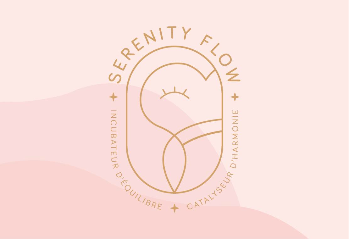 Logo Charte Graphique - Serenity Flow | Bonne Nouvelle (Valence)